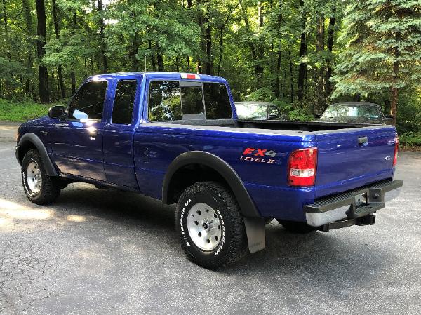 2003 Blue Ford Ranger XLT XCab FX4 Level II 4 Door