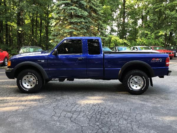 2003 Blue Ford Ranger XLT XCab FX4 Level II 4 Door